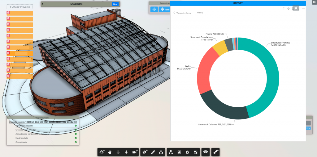 ARCHICTURAL MODELING FOR OLIMPIC SPORTS HALL'S RECUPERATION